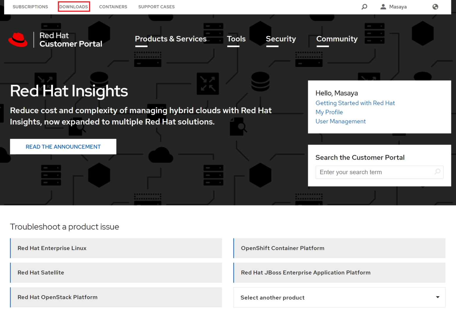 Red Hat Customer Portalの登録とRed Hat Enterprise Linuxのダウンロード手順 | Masaya Tech